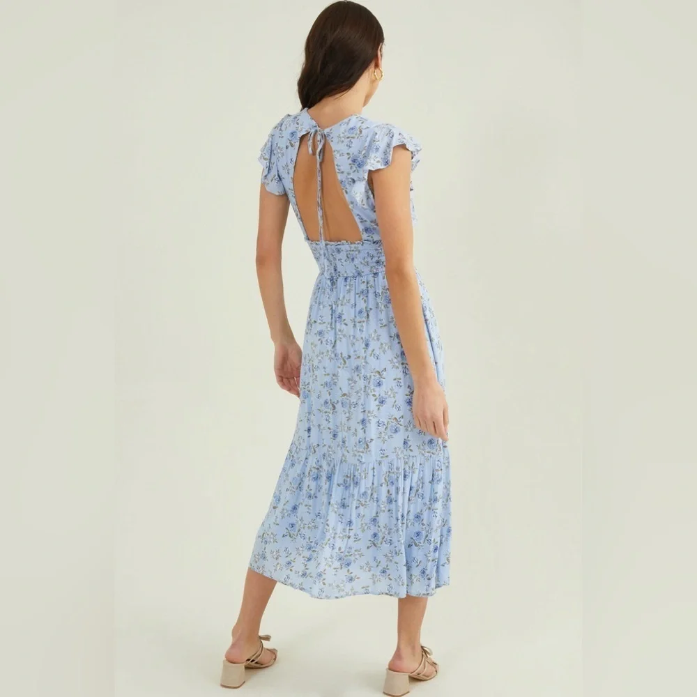 Altar'd State | Dresses | New With Tags Altard State Maxine Floral Midi ...